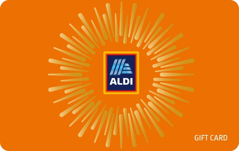 Orange Gift Card – ALDI Grocery Vouchers